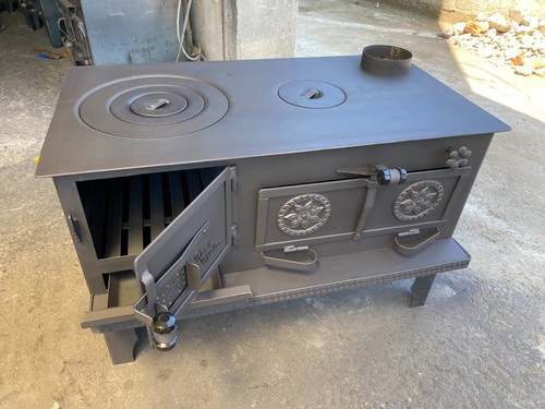 Large Cooking Stove Oven stove wood coal stove Handmade cook stove wood ...