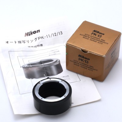 【MINT】Nikon PK-13 Auto Extension Ring For Ai Nikkor lens in Box with ...