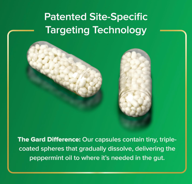 IBgard Gut Health Supplement Peppermint Oil Capsules 48ct Fast ...