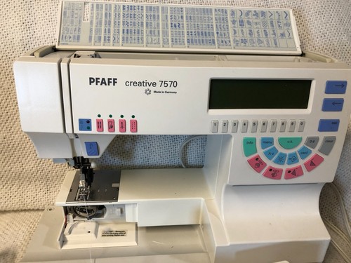 Pfaff 7570 Creative Sewing Machine Accessories And Lots of Extra's. | eBay