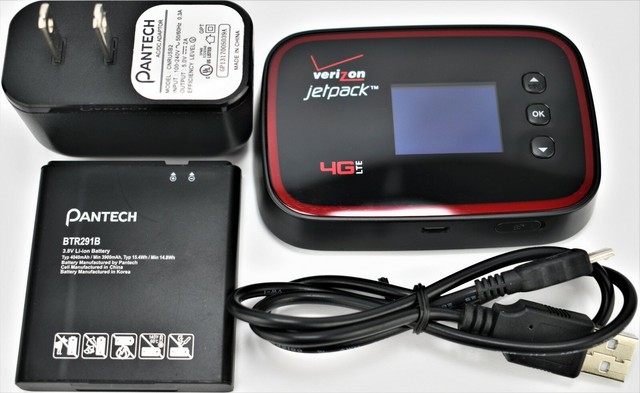 Verizon Jetpack Pantech 4g LTE Mobile Hotspot MiFi WiFi Router ...