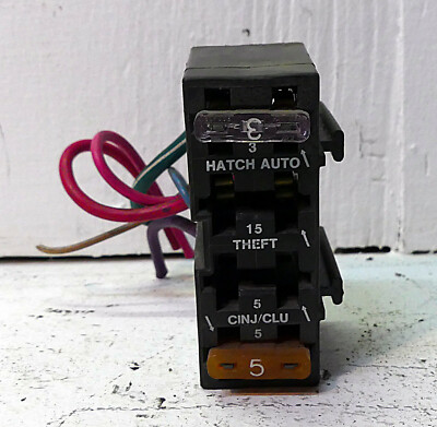 88 Corvette C4 Mid-Dash Small Fuse Panel Free Shipping | eBay