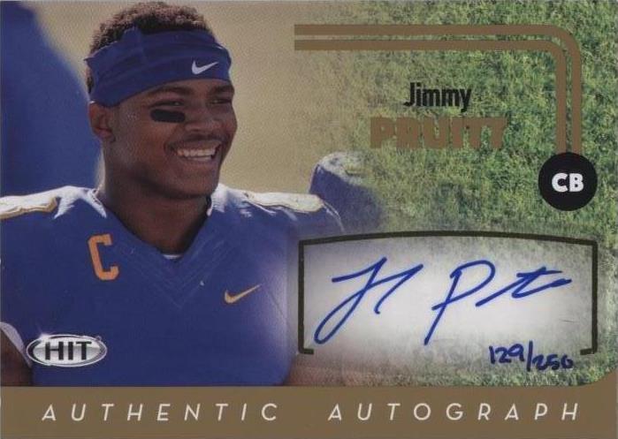 2016 SAGE Hit - Autographs Jimmy Pruitt #A97 Gold /250 (AU, RC) for sale online | eBay
