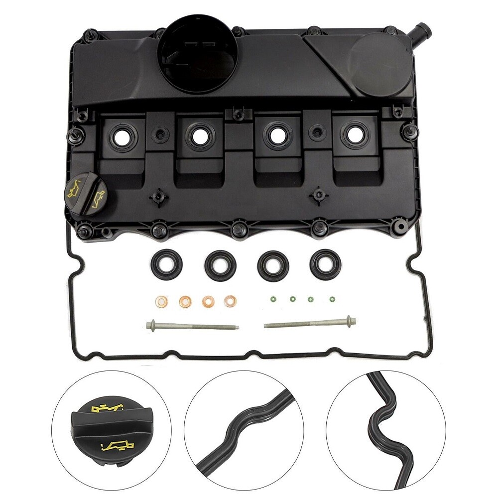 For FORD TRANSIT MK7 2.2 ROCKER COVER CAMSHAFT COVER INJECTOR SEALS ...