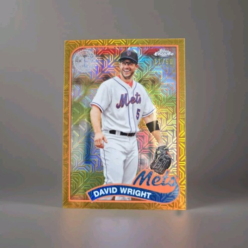 2024 David Wright Topps Chrome Orange #2T89C-92 11/50 | eBay
