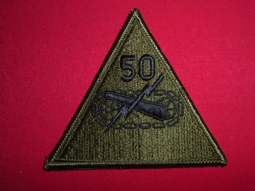 Armée Américaine 50th Armored Division De Attenué Patch | eBay