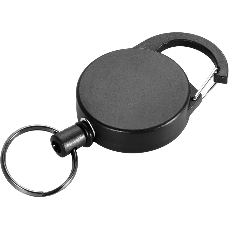 Multifunctional Roll Retractable Keychain Bag Recoil ID Card Holder ...