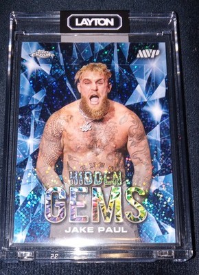 2024 Topps Chrome Boxing Hidden Gems Jake Paul (RC) SSP HG-5 | eBay