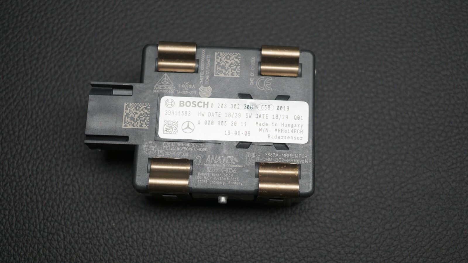 OEM MERCEDES BENZ 2019-2020 ACC RADAR SENSOR DISTRONIC A0009053011 ...