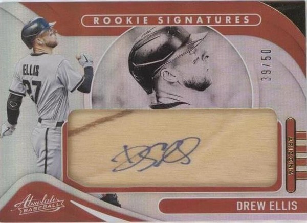 2022 Panini Absolute - Rookie Bat Signatures #111 Drew Ellis /50 (AU ...