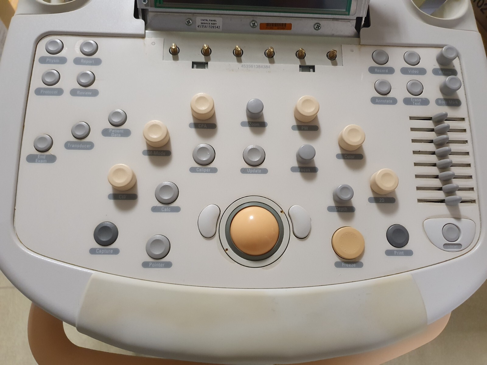 Philips IU22 Ultrasound rev G.1 453561449191 Control Panel Assy ...