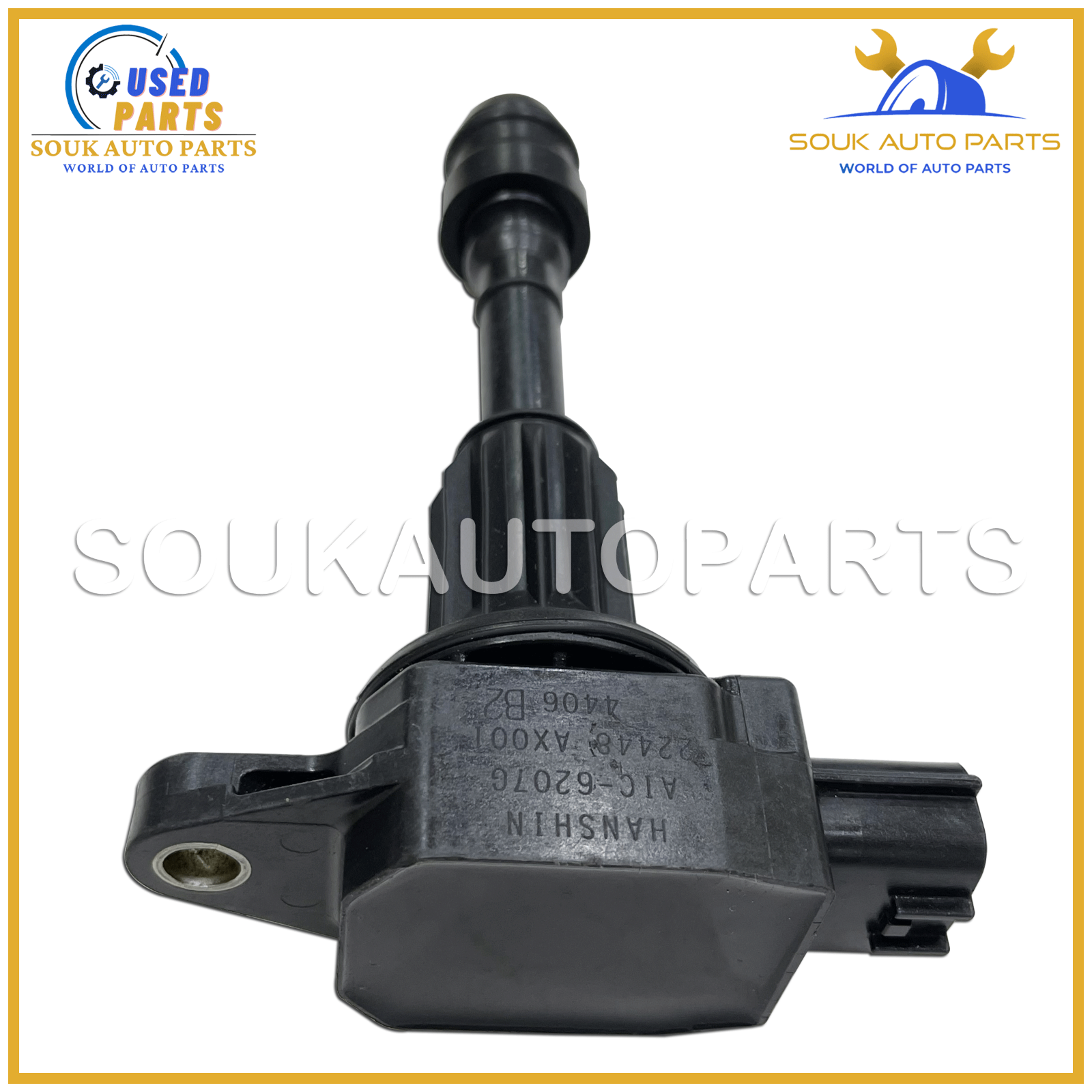 22448-AX001 IGNITION COIL SET OF 4 HR15DE For Nissan TIIDA BLUEBIRD ...