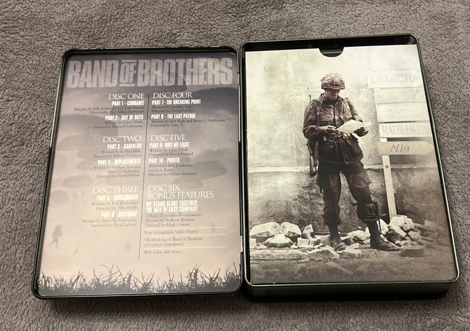 Band of Brothers Tom Hanks Steven Spielberg Presents HBO (DVD, 6-Disc ...