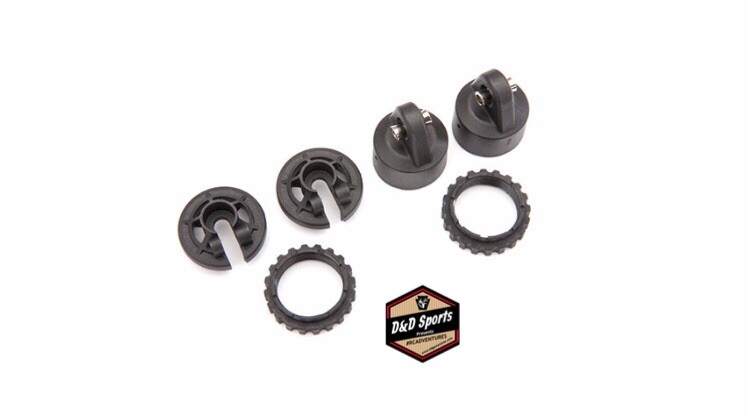 Traxxas 8964 Shock caps, GT-Maxx shocks/ spring perch/ adjusters (2 ...