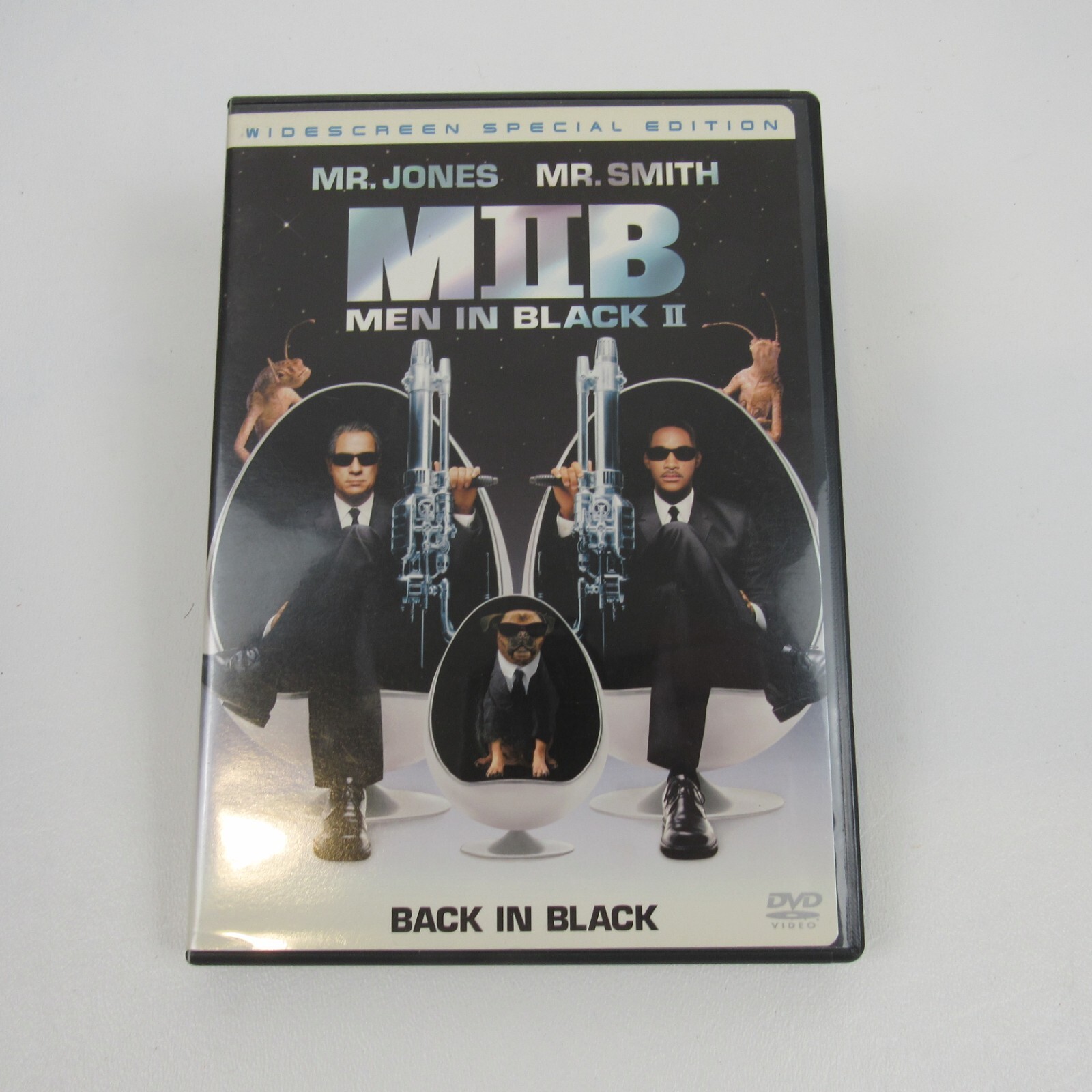 Men in Black II (DVD, 2002) Will Smith Tommy Lee Jones 43396078215 | eBay