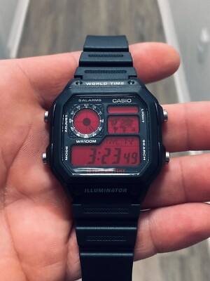 casio ae1200wh color screen mod Pink | eBay