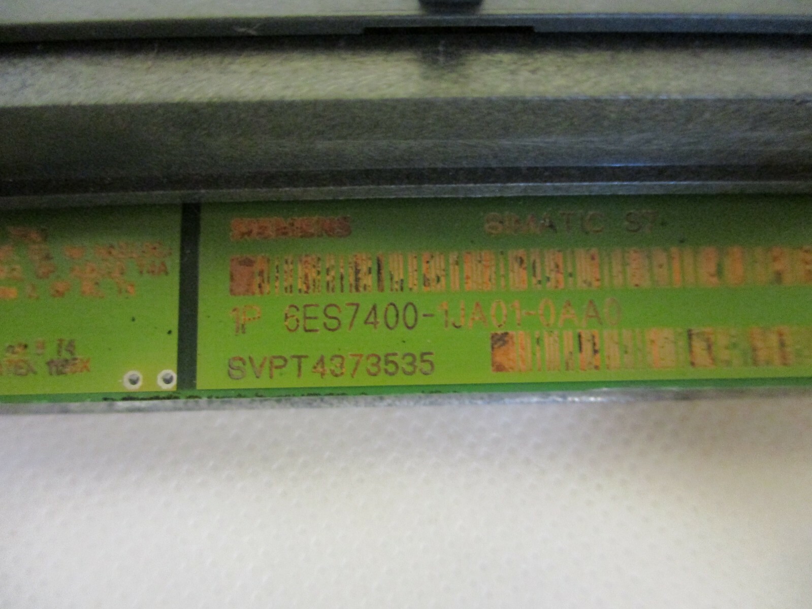 SIEMENS 6ES7400-1JA01-0AA0 9 SLOT PLC RACK | eBay