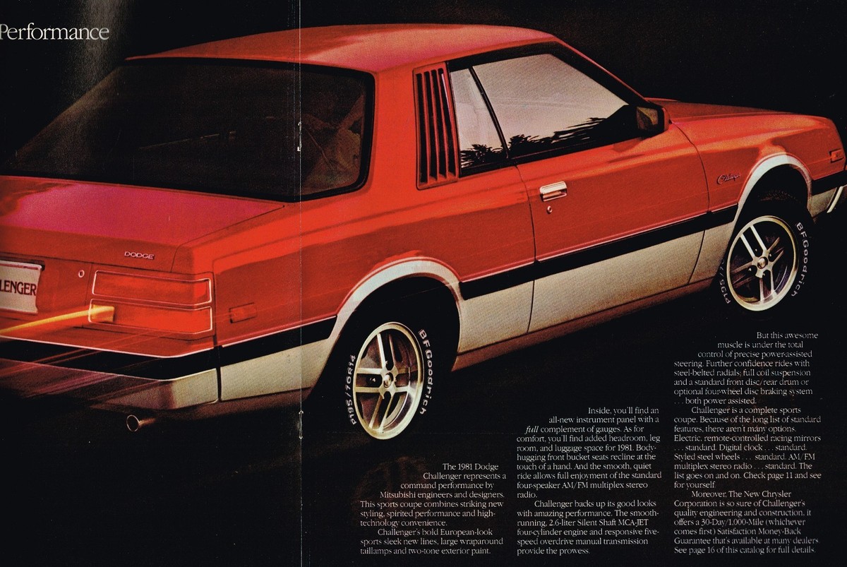 1981 Dodge Challenger WATARUSH 1981 Dodge Challenger Specs, Photos,