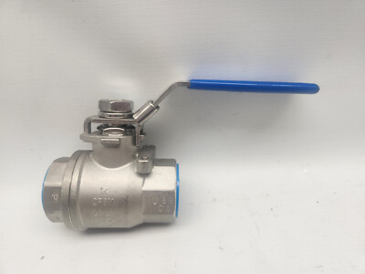 1" FNW Stainless Steel Ball Valve 220A Full Port Female NPT 2000 CWP ...
