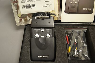 NEW TENS 3000 UNIT with ELECTRODES PADS,COMPLETE ---OTC---+ 8 ...