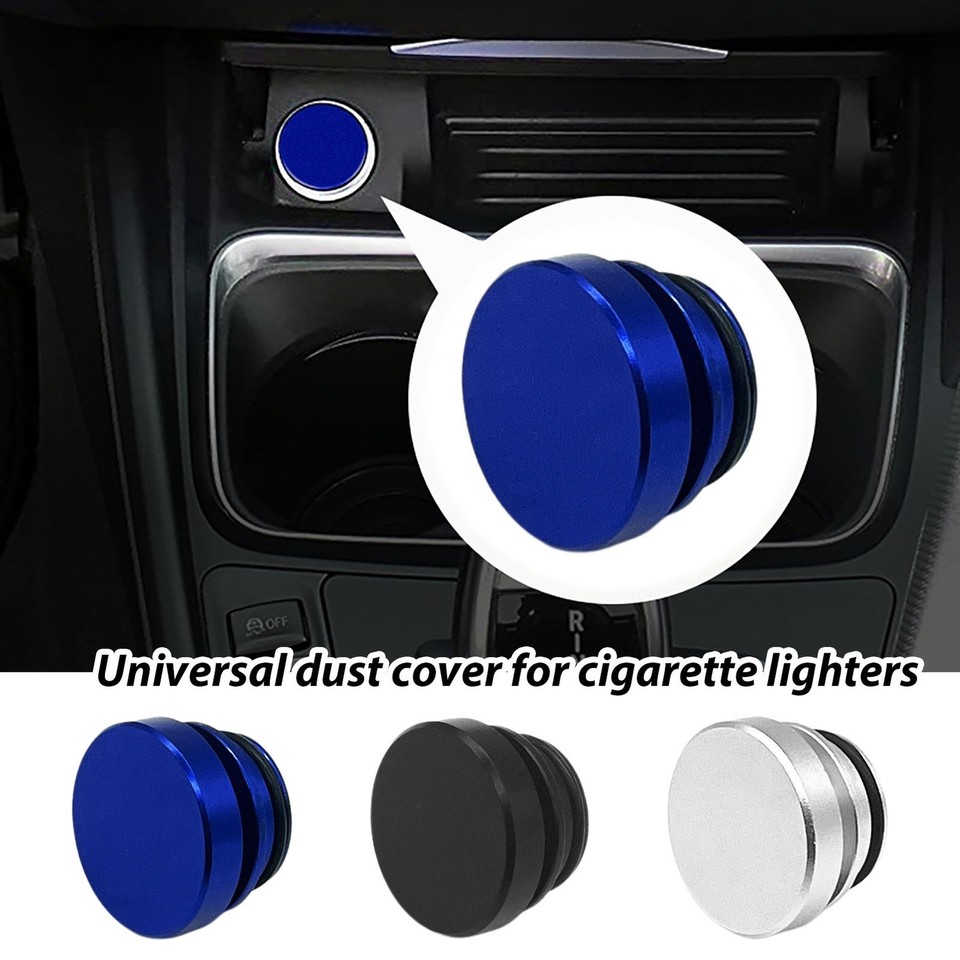 Car Power 12V Socket Lighter Aluminum Cigarette Outlet Waterproof Cover ...