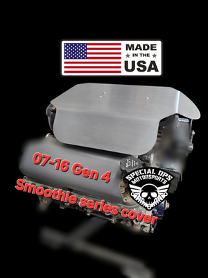 [SO] *SMOOTHIE* 07-16 GEN 4 CUSTOM LS ENGINE COVER 4.8 , 5.3 , 6.0, 6.2 ...