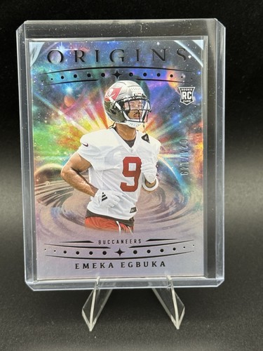 Emeka Egbuka - 2025 Panini Origins Football Rookie /149 Pewter Color Match Bucs | eBay
