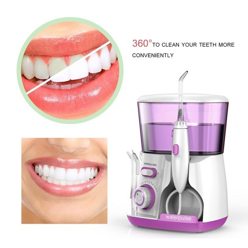 800ML Electric Water Jet Pick Dental Flosser Oral Irrigator Teeth Tooth ...