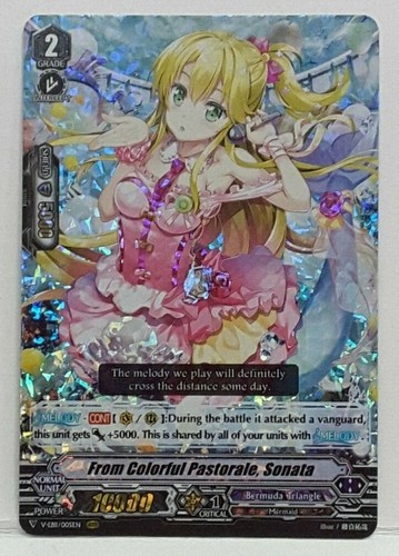 Bushiroad Cardfight!! Vanguard De Colorful Pastorale, Sonata V-EB11 ...