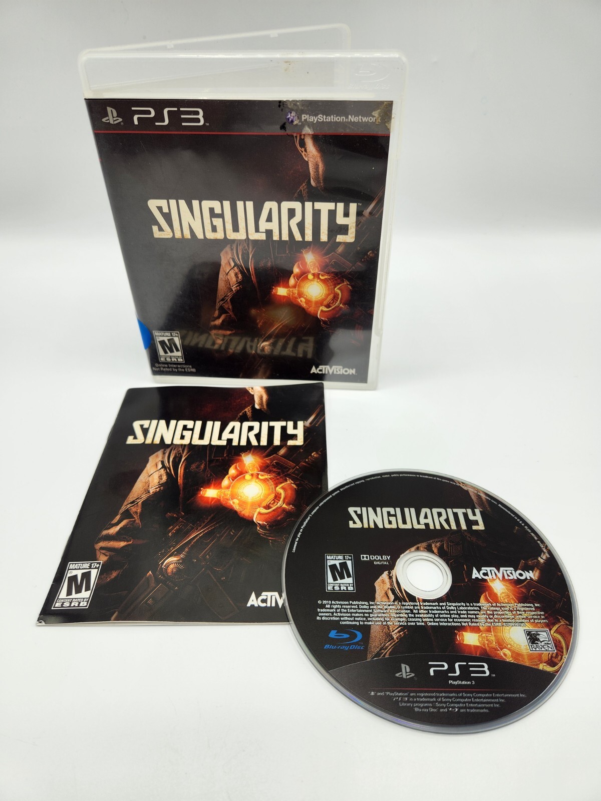 Singularity (PlayStation 3, PS3 2010) Complete NTSC Vg 47875837096 | eBay