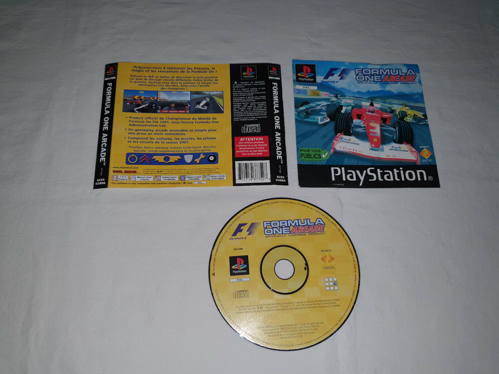 Formula One Arcade Playstation - Prix - Photo - Présentation