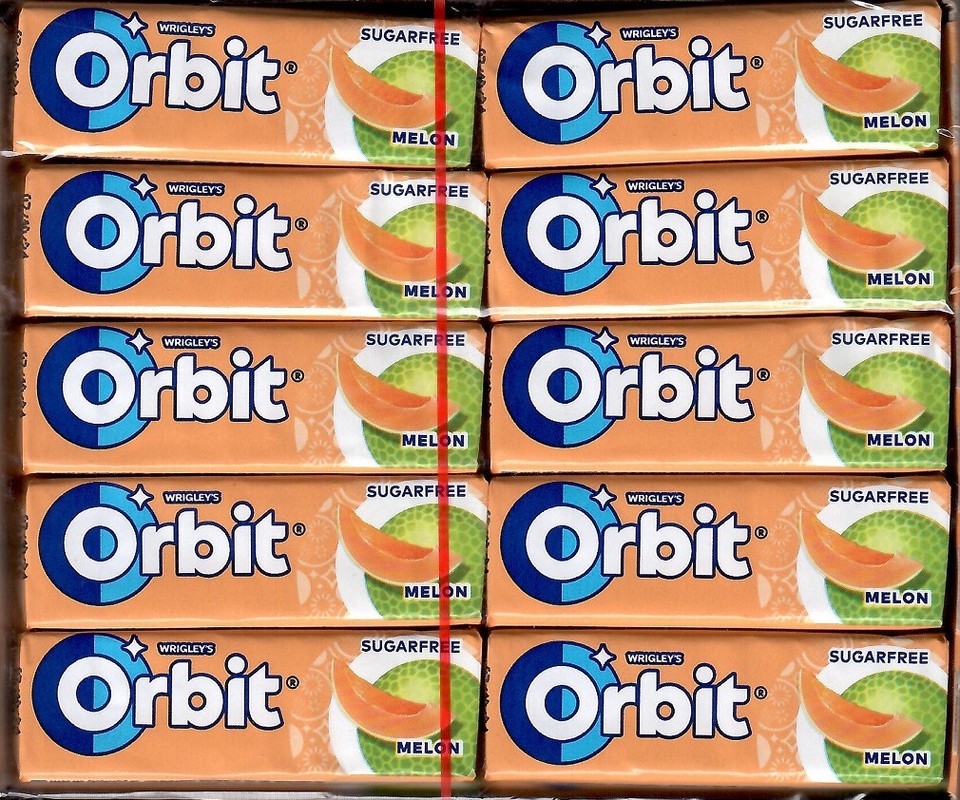 30x Wrigleys Orbit Melon Chewing Gum Full 30 pack 300 pcs | eBay