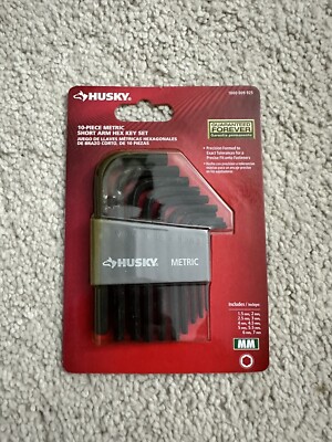 New - Husky 10-Piece Metric Short Arm Hex Key Set | eBay