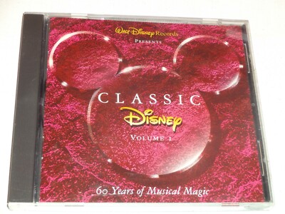 CD Disney Classic Disney Volume I (2000 1hr12min Walt Disney Records ...