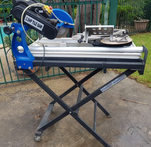 Tile Saw 2.5 Hp tile saw with stand TS250 240v-50Hz,works well | eBay