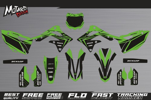 Graphics Kit for Kawasaki KX 450 F 2013 2014 2015 Decals Stickers by ...