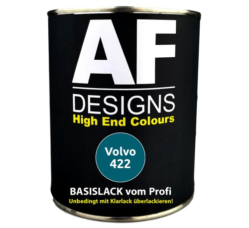 500ML Basislack Volvo 422 Turquoise Perl Spritzfertig Autolack | eBay.de