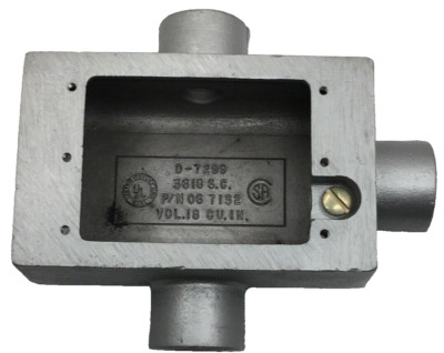 FST-1 KILLARK 1/2'' -INCH AL SHALLO-WATT DEV BOX T STYLE | eBay