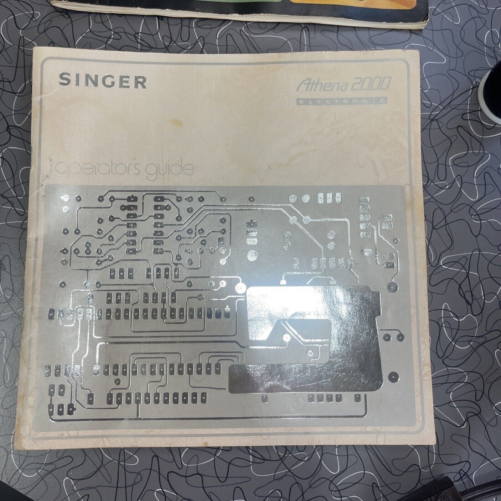 Athena 2000 Electronic Singer Embroidery Sewing Machine - Tested ...