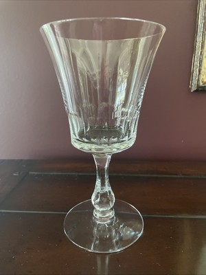 Fostoria Georgian Footed Water Goblet Stem 6097 Cut 885 Excellent | eBay