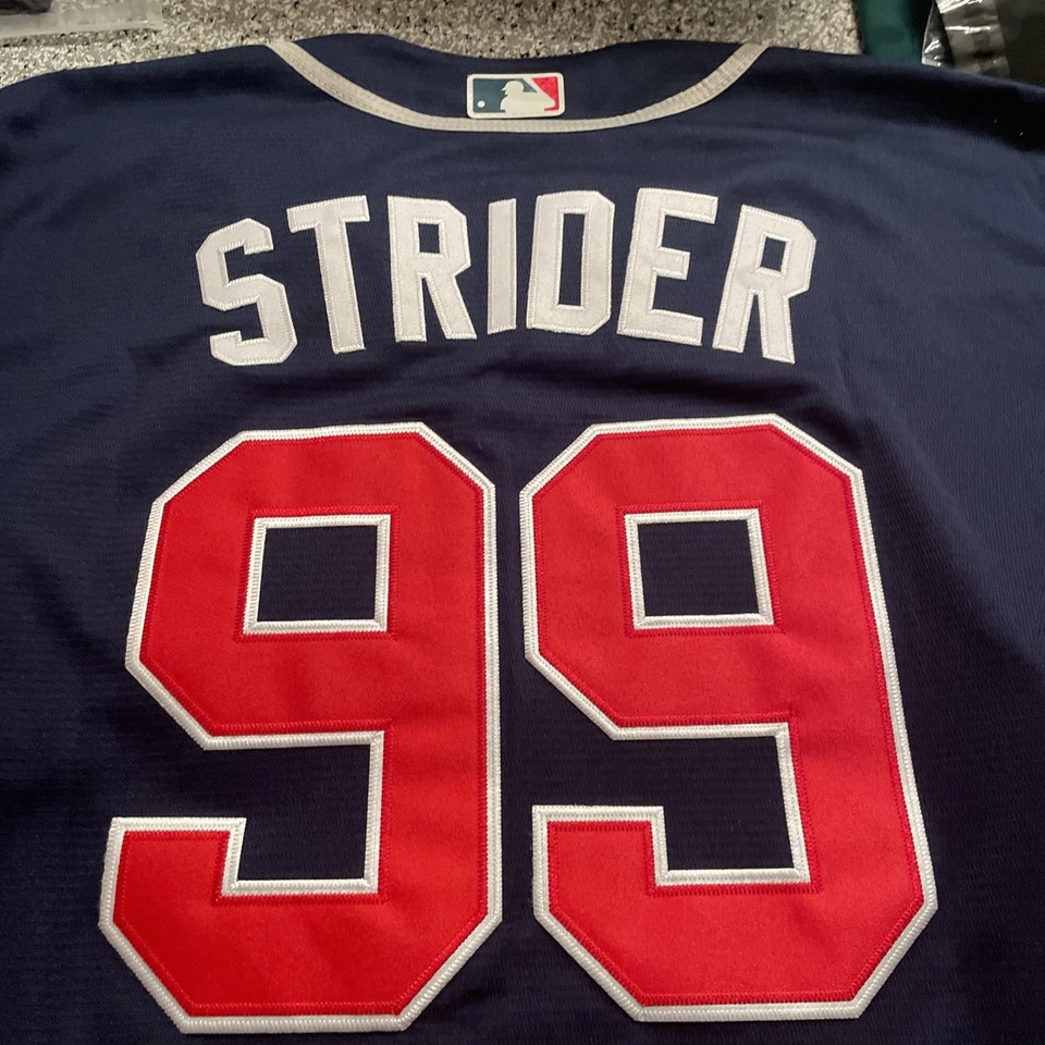 Atlanta Braves Spencer Strider Jersey XXL | eBay