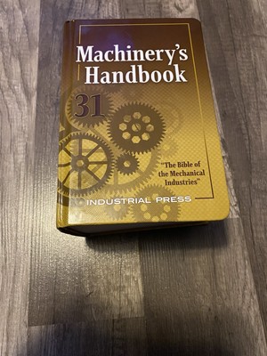 Machinery’s Handbook Hardback 31 Edition Industrial Press | eBay