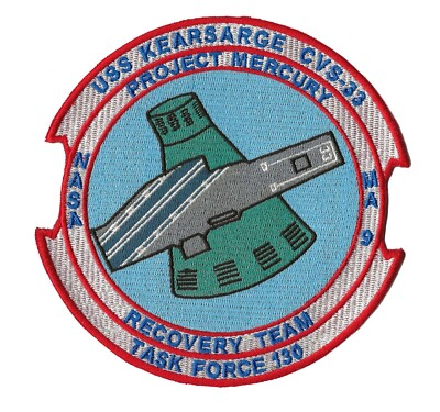 USS Kearsarge CV-33 NASA Mercury 9 space program recovery ship task ...