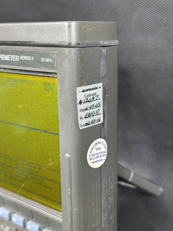 Fluke 99 Scopemeter Series II 50Hhz - Works - Corroded Battery ...