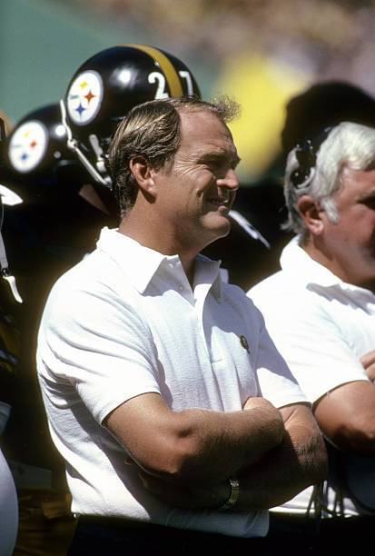 Head Coach Chuck Noll Of The Pittsburgh Steelers 1980 Nfl Photo 1 ...