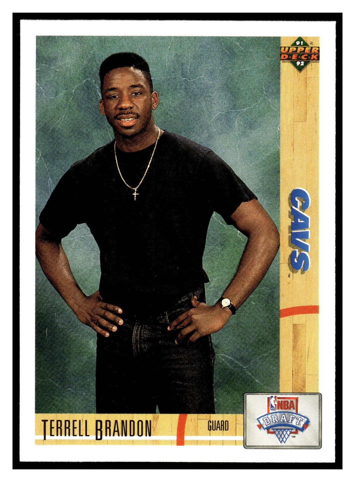 1991-92 Upper Deck Terrell Brandon #6 Cleveland Cavaliers | eBay