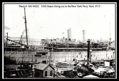 Postcard USS Huron ID-1408 | eBay