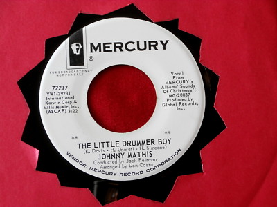 JOHNNY MATHIS~ THE LITTLE DRUMMER BOY~ PROMO~ HAVE REINDEER WILL~POP ...