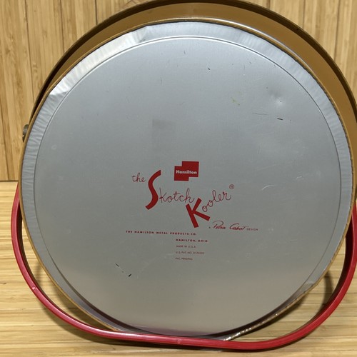 VINTAGE 1950's THE SKOTCH KOOLER 4 Gallon w/Tray Hamilton Scotch Red ...