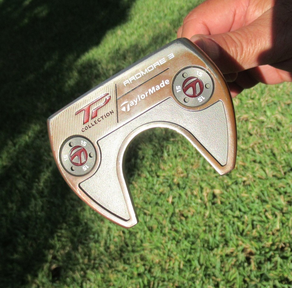 TaylorMade TP Collection Black & Copper ARDMORE 3 Putter w/Headcover R ...